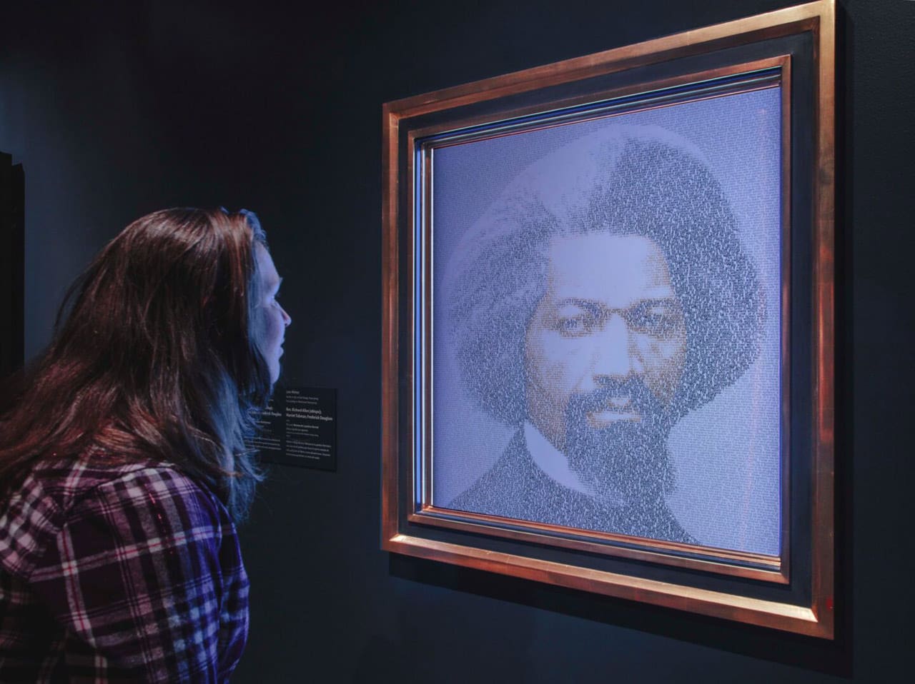 Leon Morton, Freedom Word Portraits, 2022 — The Newark Museum of Art